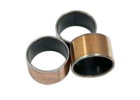 China Smooth Finish Shock Absorber Bushes For PTFE Layer With Copper Based Material for sale