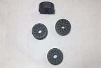 China PTFE Ring 100% Tested Skirted Shock Absorber Piston With Shore D Hardness for sale