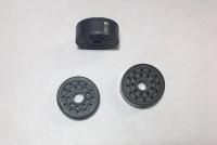 China PTFE Ring 100% Tested Skirted Shock Absorber Piston With Shore D Hardness for sale