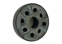 China Shock Banded Piston with Steam Treatment Finish in Black Produced By Automatic Machine for sale