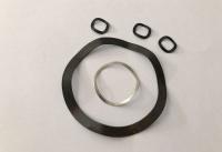 China Black E Coating Metal Ring Gasket OEM Shocker Repairing for sale