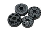 China High Heat Resistance Shock Absorber Piston with Symmetrical Force Damping and Steam Treatment for sale