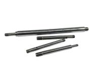 China Induction Hardened Shock Absorber Piston Rod with Mirror Polished Surface for sale