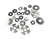 China Spring Steel Shock Valve Shims for Controlled Suspension Performance for sale