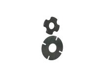 China Precision Cut Shock Valve Shims for Automotive Damper Assemblies for sale
