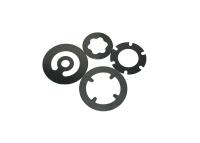 China High Elasticity Shock Valve Shims for Dynamic Suspension Loads for sale