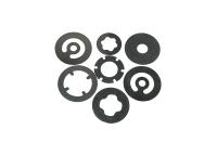 China Size Matched Shock Valve Shims for Motorcycle Damper Systems for sale