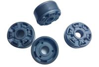 China PTFE No Burrs Hardness 60 Shock Absorber Piston for sale