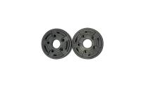 China Single Lip Banded Shock Piston Filled Ptfe Tolerance 0.05mm For Truck Rear Shocks for sale