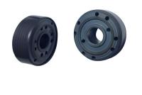 China Filled PTFE Banding Shock Piston Inclined Fluid Holes 32mm For Car Front Shock for sale