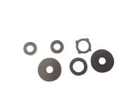 China Carbon Steel Shock Absorber Components Stamping Discs HRB60-85 Hardness for sale