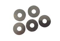 China Carbon Steel Shock Absorber Components Stamping Discs HRB60-85 Hardness for sale