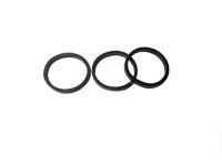 China Low friction coefficient Filled PTFE parts guide ring Lined in Shock Rod Guide for sale