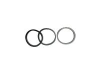 China Low friction coefficient Filled PTFE parts guide ring Lined in Shock Rod Guide for sale