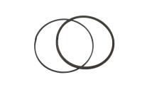 China OEM High Stability Carbon Filled PTFE Baffle Ring With Low Coefficient Of Friction for sale