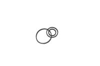 China Precision Parts Filled or Virgin Backup PTFE Guide Ring With Density 2.12g/cm3 for sale