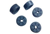China High temperature resist and no oil leak Shock Absorber Piston with 6 square grooves for sale