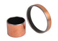 China Shocks Ptfe Coating Precision Du Bushing Bearing Pressed In Rod Guide for sale