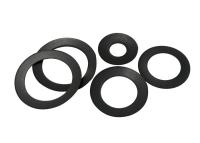 China Filler Filled Lubrication Ptfe Ring Gasket For Banded Pistons for sale