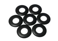 China Density 2.19 Uniform Distribution Filled PTFE Ring Gasket To Band Sinter Piston for sale