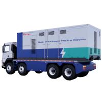 China Avcon Mobile 1MWh Energy Storage System Lifepo4 Battery 4 Charging Stations 20Ft Container-Emergency Communication Port (CAN) for sale