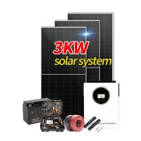 China Avcon Home Solar System Off Grid 10kw Solar with Battery Home Solar Energy System Kit Solar Panel for sale