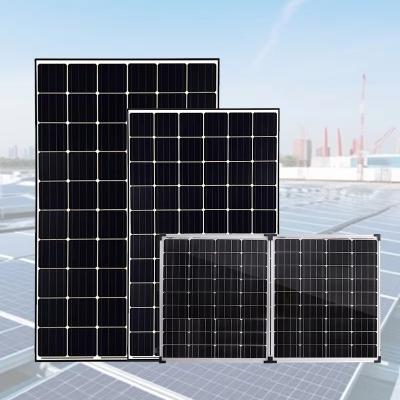 China Longi High Quality N-Type Hybrid Solar Energy System Black Home Solar Plate Photovoltaic Panel Waterproof Roof Module OEM Power for sale