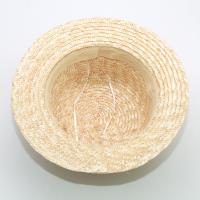China New Parent-Child Straw Shell Decoration Holiday Beach Straw Hat for sale