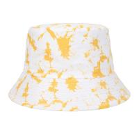 China Printed Tie Dye Graffiti Sunscreen Double-Sided Wear Bucket Hat for women and men for sale
