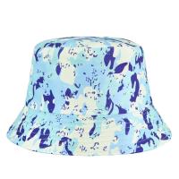 China Printed Camouflage Double-Sided Wear Sun Protection Bucket Hat For Men for sale