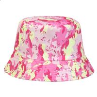 China Printed Camouflage Double-Sided Wear Sun Protection Bucket Hat For Men for sale