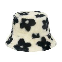 China Autumn And Winter New Plush Multi-color Warm Flower Fisherman Hat for women for sale