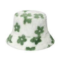 China Autumn And Winter New Plush Multi-color Warm Flower Fisherman Hat for women for sale
