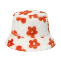 China Autumn And Winter New Plush Multi-color Warm Flower Fisherman Hat for women for sale