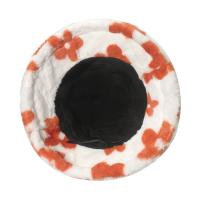 China Autumn And Winter New Plush Multi-color Warm Flower Fisherman Hat for women for sale