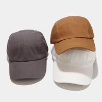 China Simple Outdoor Sunscreen Shade Casual Solid Color Baseball Cap for people for sale