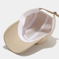 China Simple Outdoor Sunscreen Shade Casual Solid Color Baseball Cap for people for sale