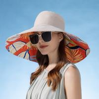 China Cross-border new double-sided fisherman hat female summer increase visor visor fashion sun hat sunscreen for sale