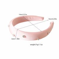China Spring and summer high sense rhinohydrin sponge hair band  headband for sale