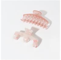 China Acetic acid  French hair clip Ponytail shark clip 4pcs one set for sale