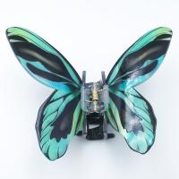 China Acrylic butterfly claw clip Fashion High quality shark clip for sale