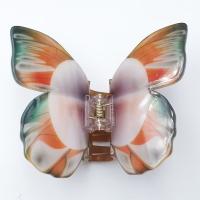 China Acrylic butterfly claw clip Fashion High quality shark clip for sale