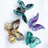 China Acrylic butterfly claw clip Fashion High quality shark clip for sale