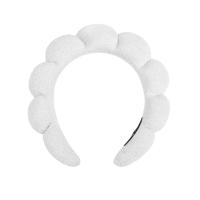 China SPA Twist Headband Towel Velvet Sponge Face washing Hair Band for sale