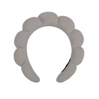 China SPA Twist Headband Towel Velvet Sponge Face washing Hair Band for sale