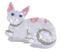 China Acetic acid  shark clip Cute Cat Hair Clip for sale