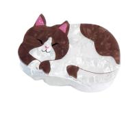 China Acetic acid  shark clip Cute Cat Hair Clip for sale
