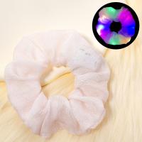 China New LED mesh large scrunchie Luminous Hair Tie for sale