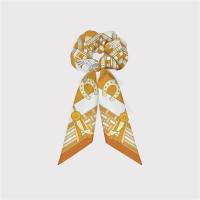 China Vintage large  scrunchie Bow knot Hair Accessories for sale