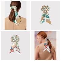 China Vintage large  scrunchie Bow knot Hair Accessories for sale